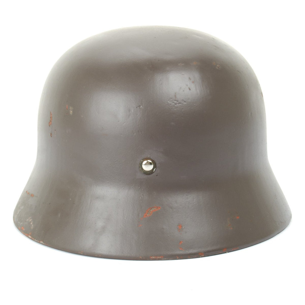 Original German WWII M40 Stahlhelm Steel Helmet- Shell Size 66 ...