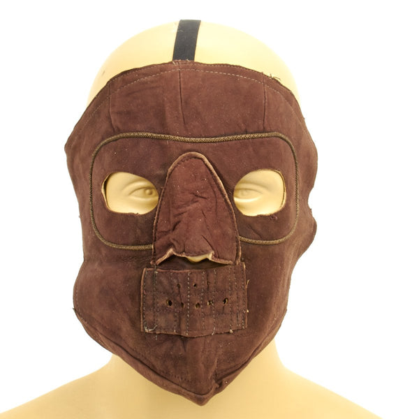 Original U.S. WWII Army Air Force High Altitude Cold Weather Face Mask ...