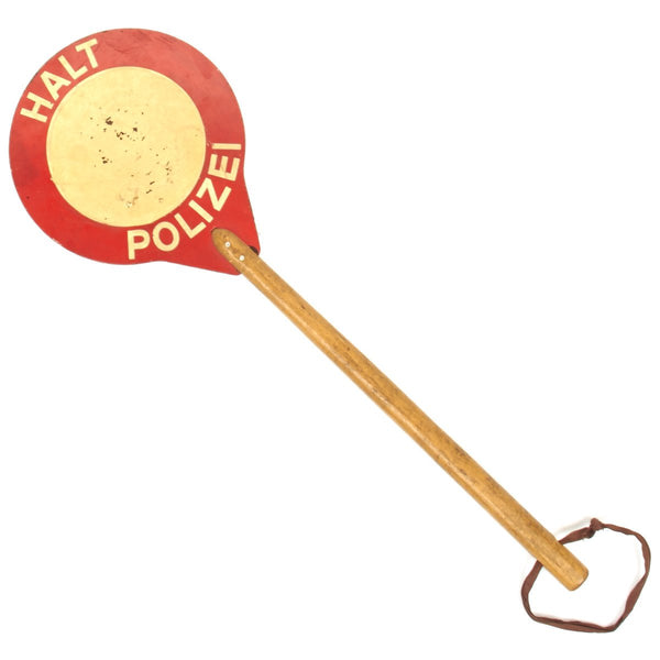 Original German WWII Military Police Traffic Control Paddle ...