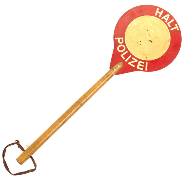 Original German WWII Military Police Traffic Control Paddle ...