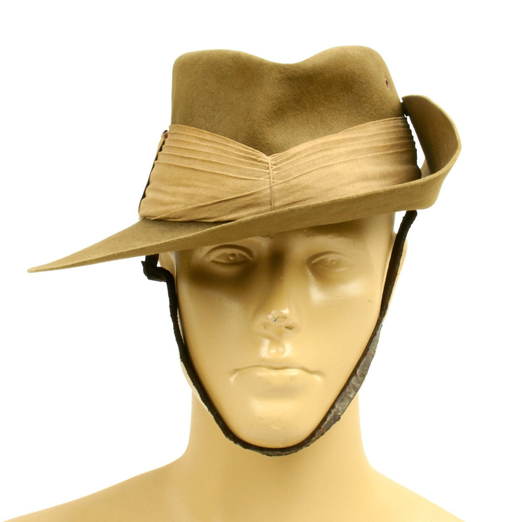 Original WWII Australian Slouch Hat – International Military Antiques