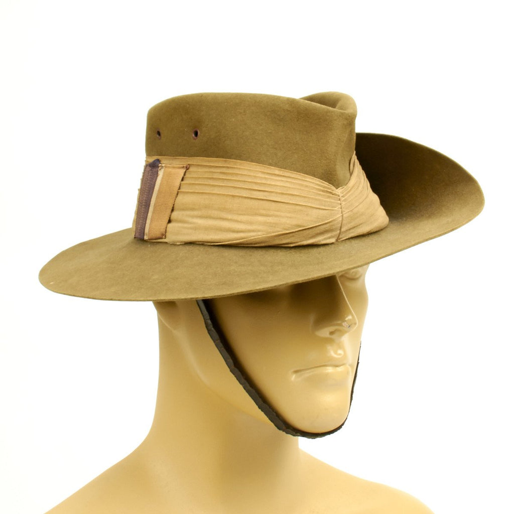 Original WWII Australian Slouch Hat – International Military Antiques