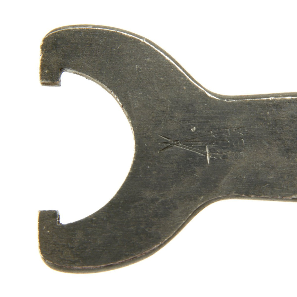 Original British WWI Lewis Gun Spanner Wrench Tool - Notched & Beveled ...