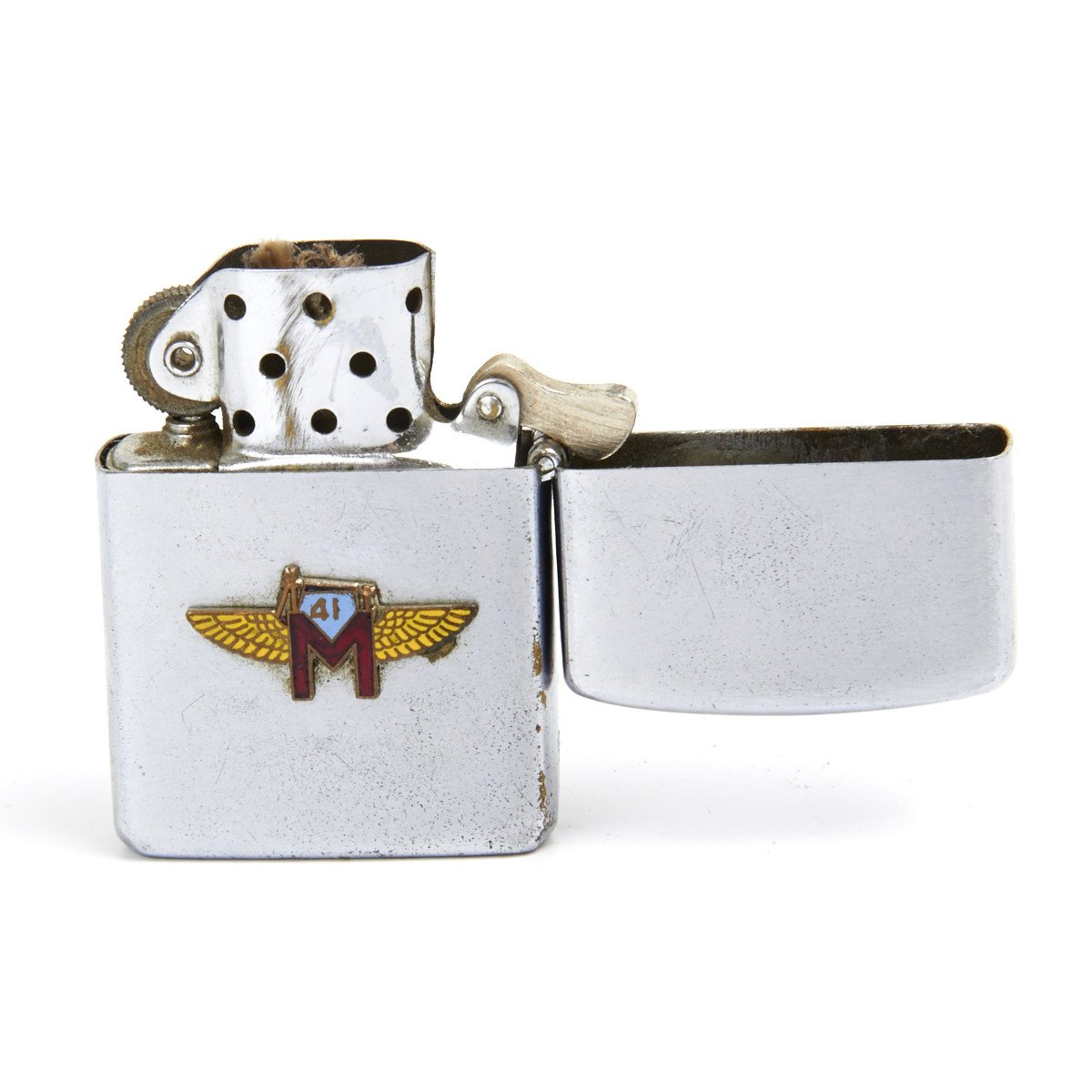 Original 1965 Vietnam War Era Zippo Style Lighter of the USS Midway ...