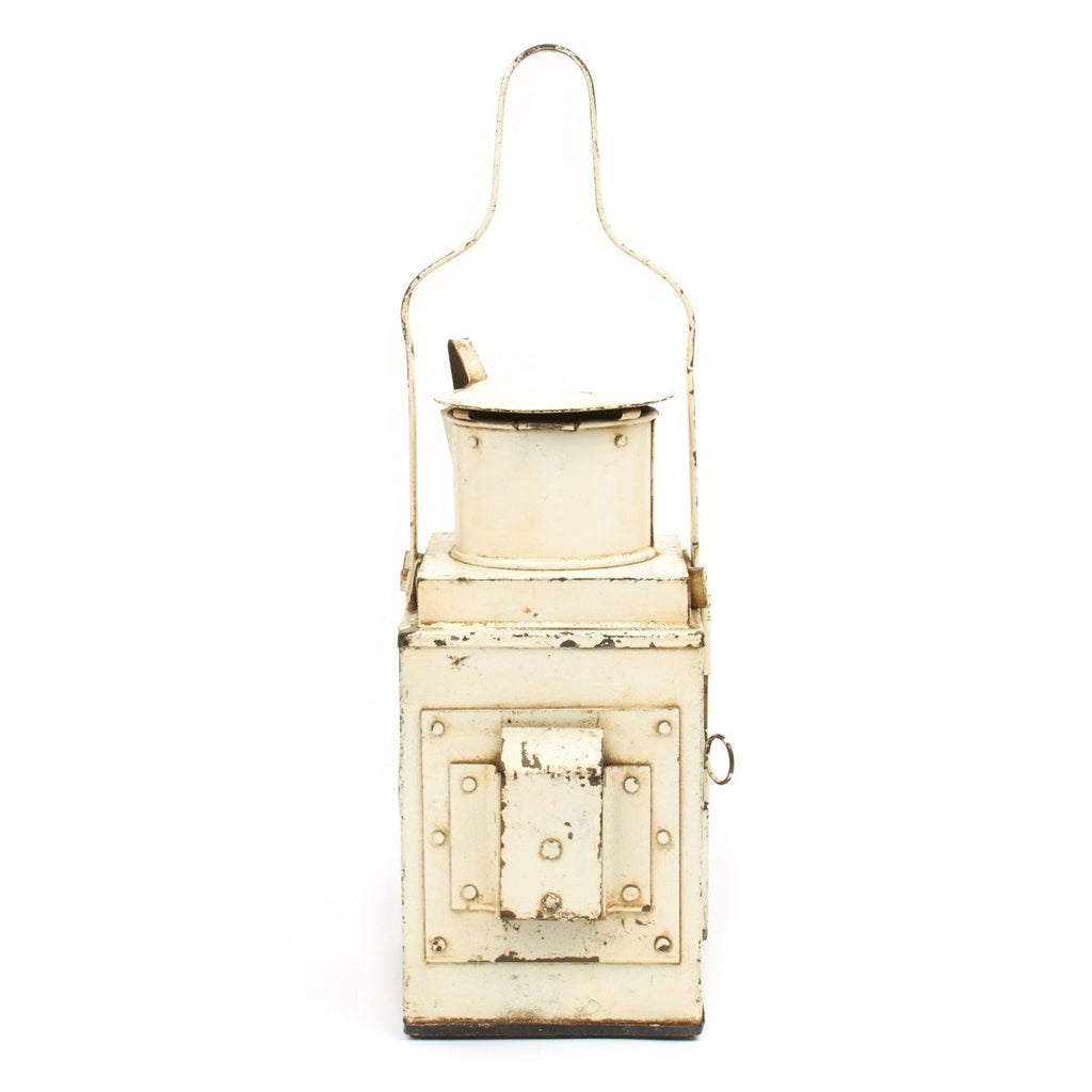 Original British WWII White London Railroad Oil Lantern – International ...