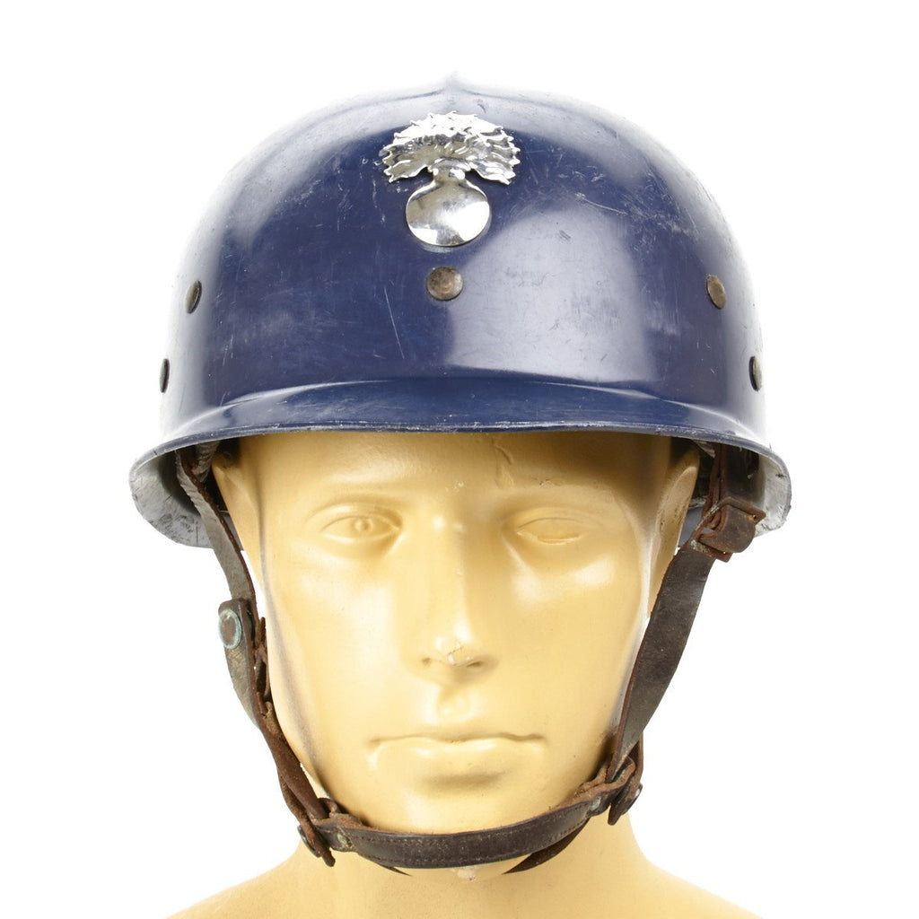 French Riot Helmet Paramilitary Issue – International Military Antiques