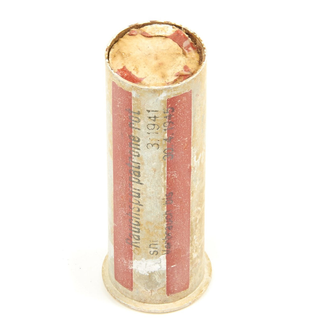 Original German WWII Flare Cannister - Red Smoke Streamer ...