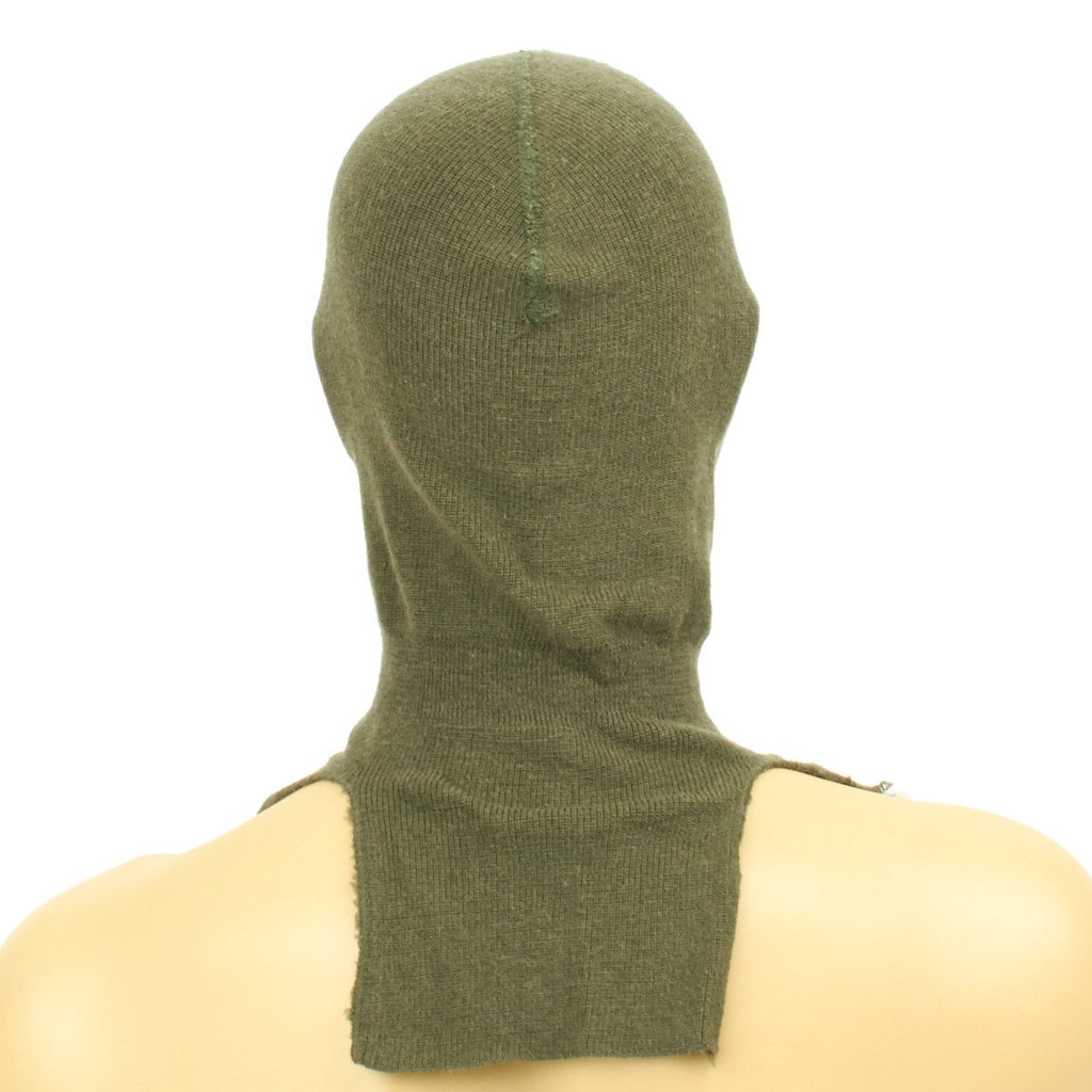 Original NATO Military Surplus Wool and Cotton Balaclava- OD Green ...