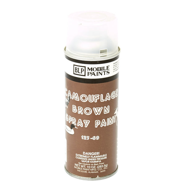 BLP Camouflage Spray Paint- Flat Mud Brown – International Military ...
