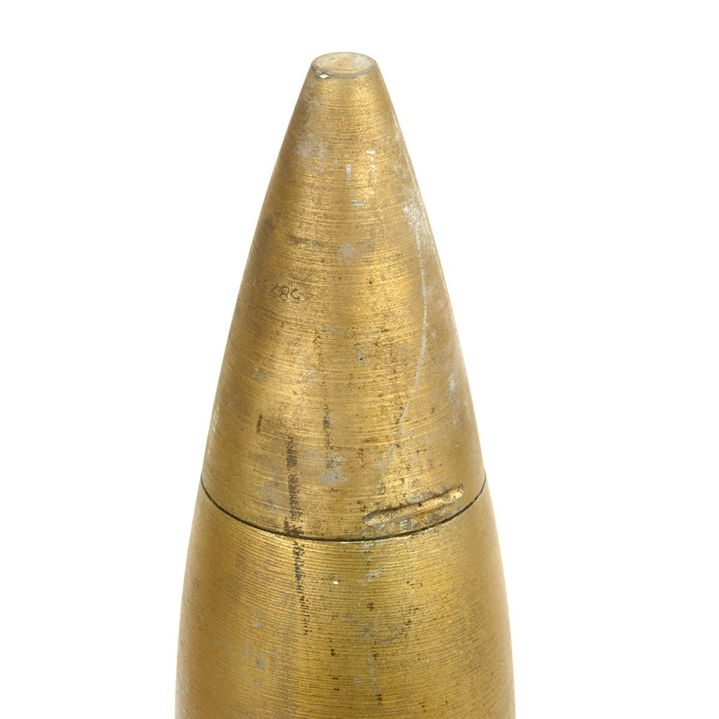 Original U.S. WWII Navy Gun Drill Round Cadmium Plated – International ...