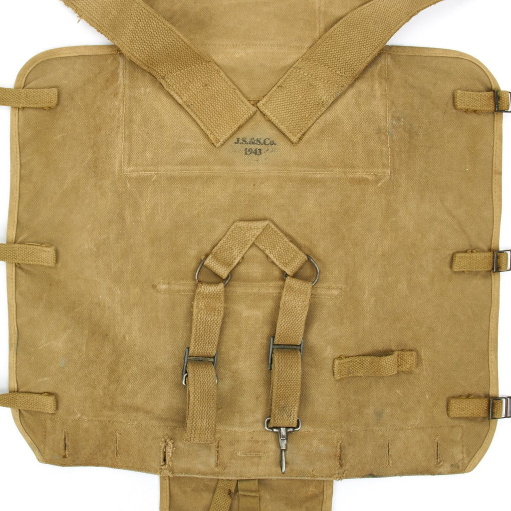 Original U.S. WWII Issue M1928 Haversack – International Military Antiques