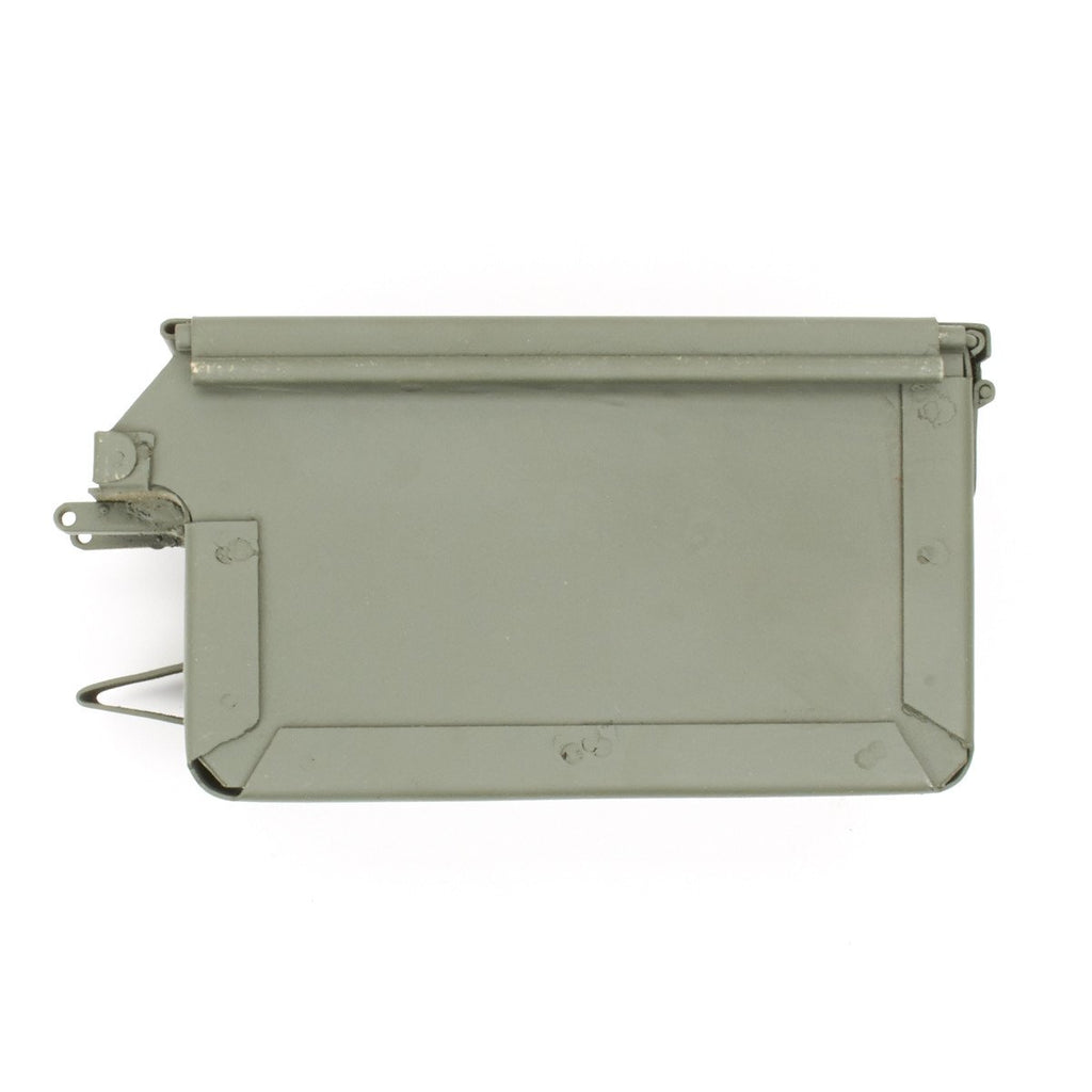 U.S. WWII Browning .30 Cal 1919A4 Feed Tray 100 Round Ammo Box ...