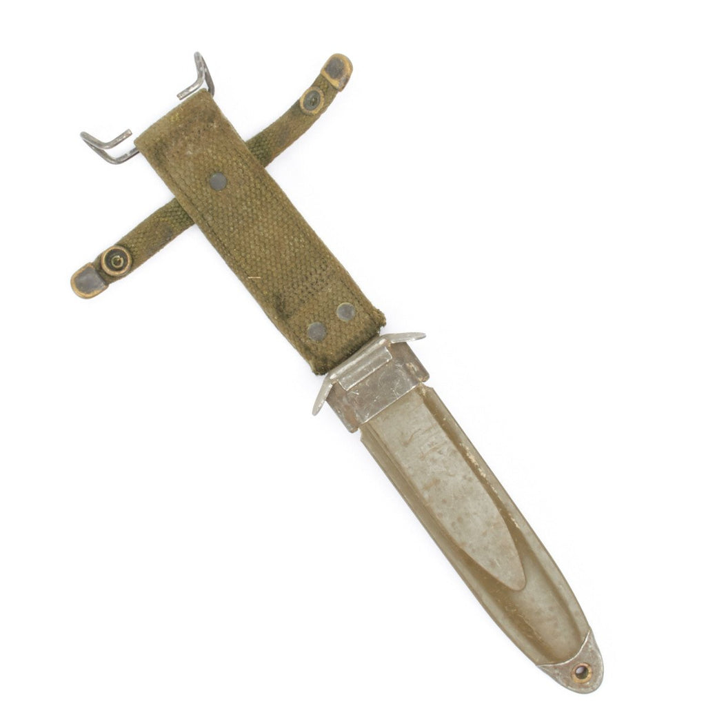 Original U.S. M8A1 Scabbard for M4 Carbine Bayonet and M3 Fighting ...