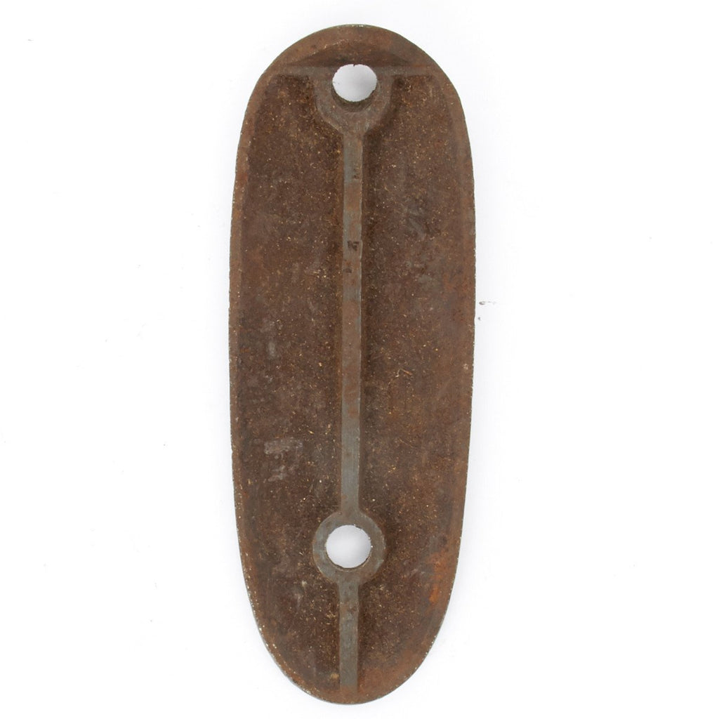 Original British Martini-Henry P-1871 Rifle Mk I Checkered Butt Plate ...