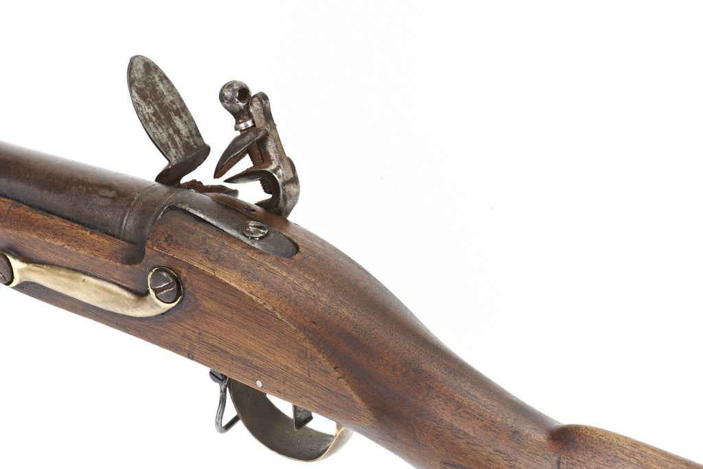 Original British EIC P-1771 Brown Bess Flintlock Musket- 1776 Dated ...