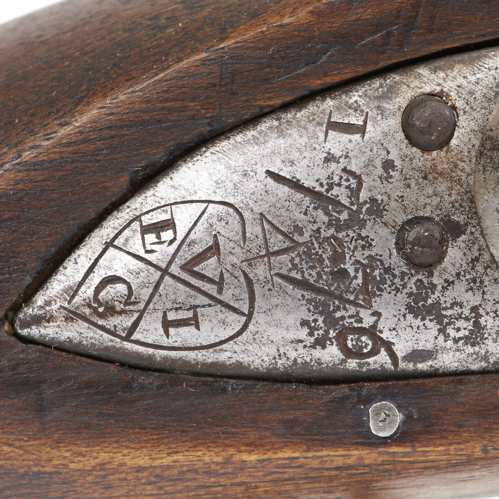 Original British EIC P-1771 Brown Bess Flintlock Musket- 1776 Dated ...