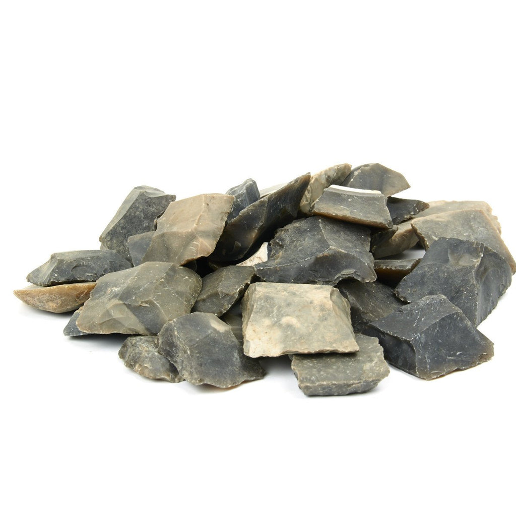 Original 18th Century British and French Flintlock Musket Flints- Sold ...