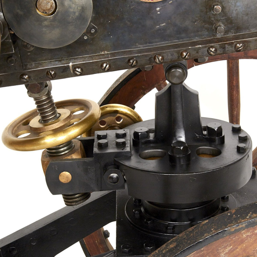 Original Nepalese Bira Gun Hand Cranked Double Barrel Rapid Fire Gun ...