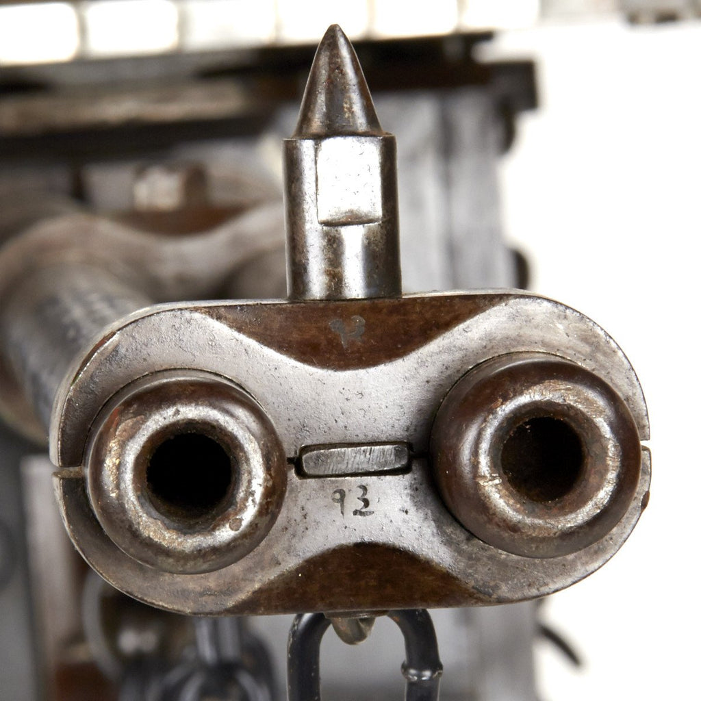 Original Nepalese Bira Gun Hand Cranked Double Barrel Rapid Fire Gun ...