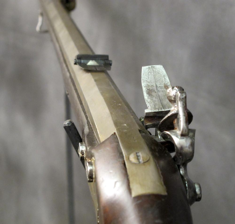 German Military 18th Century Flintlock Jeager Rifle with Set Trigger ...