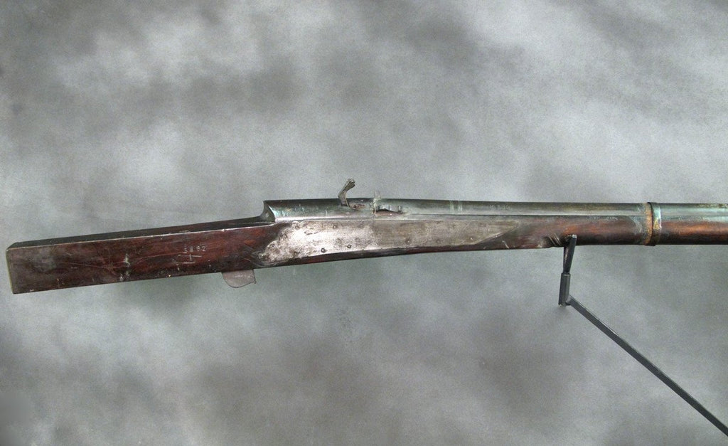 Indian 18th Century Matchlock Wall Gun – International Military Antiques