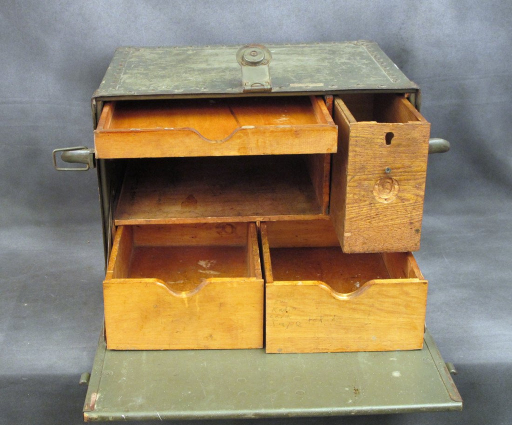 U.S. WWII Army 1944 Dated Field Desk – International Military Antiques