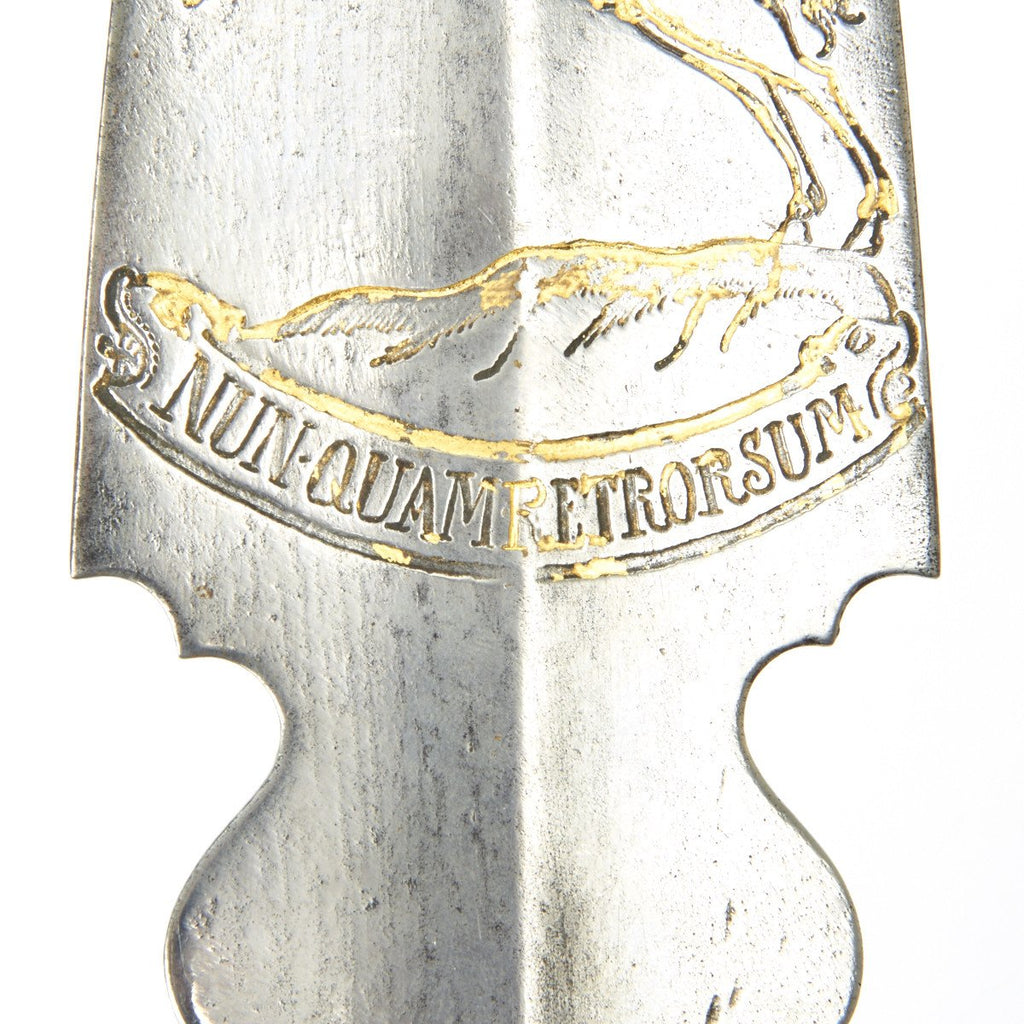 Original American Revolutionary War Era Sergeant Spontoon Leaping Horse ...