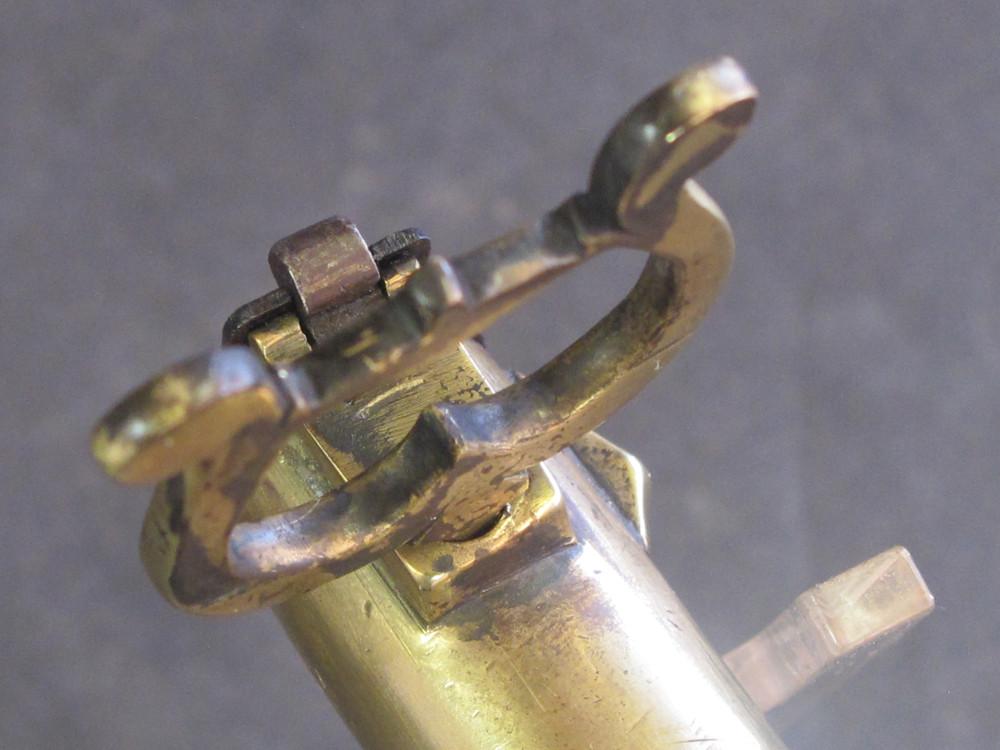 Original English Brass Framed Flintlock Box-lock Tinder Lighter by Wood ...