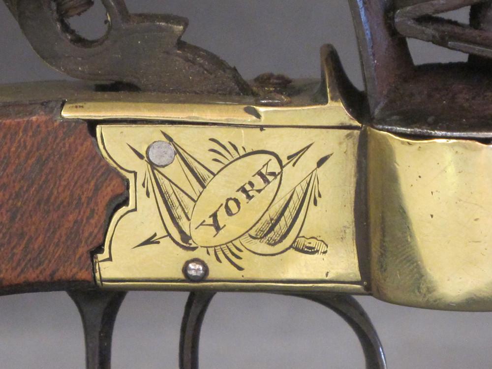 Original English Brass Framed Flintlock Box-lock Tinder Lighter by Wood ...