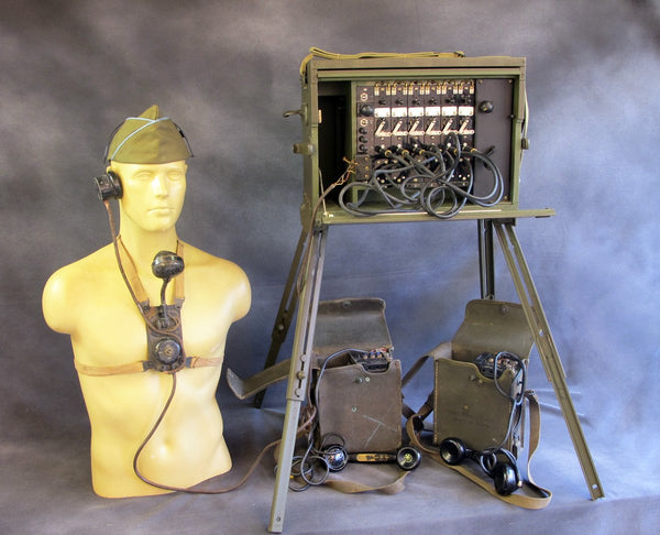Original WWII US Army Signal Corps BD-71 Field Telephone Switchboard ...