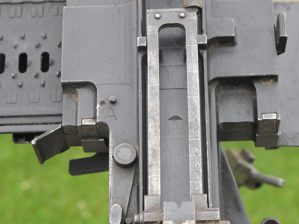 Original Italian WWII Breda M37 Display Machine Gun with Anti-Aircraft ...