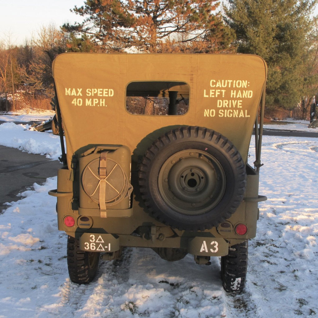 Original U.S. WWII 1943 Ford GPW Jeep with M2 Browning .50 Caliber and ...