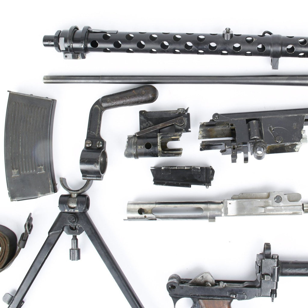 Original German WWII MG 13 Display Light Machine Gun Parts Set with ...