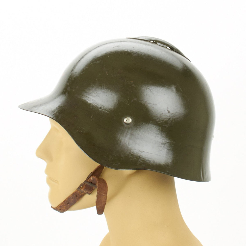 Original WWII Russian M36 Soviet Soviet SSh-36 Steel Combat Helmet ...