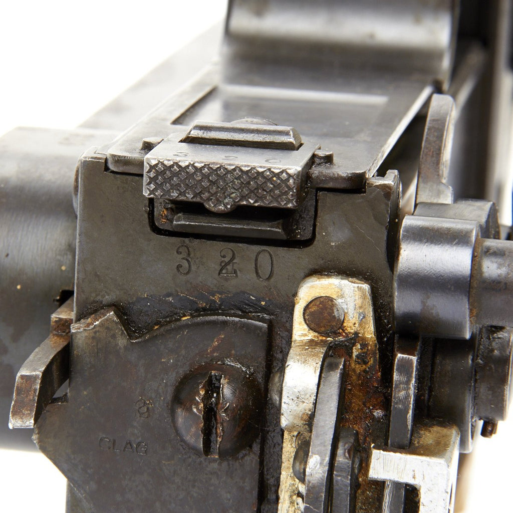 Original German WWI Maxim LMG 08/15 Aircraft Display Machine Gun and ...