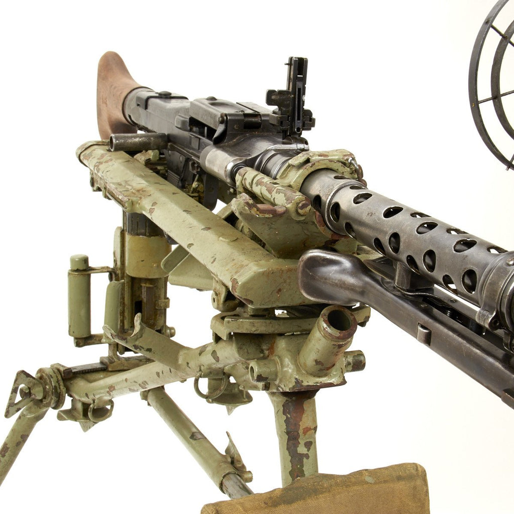 Original German WWII MG 34 Display Machine Gun with WW2 Lafette Mount ...