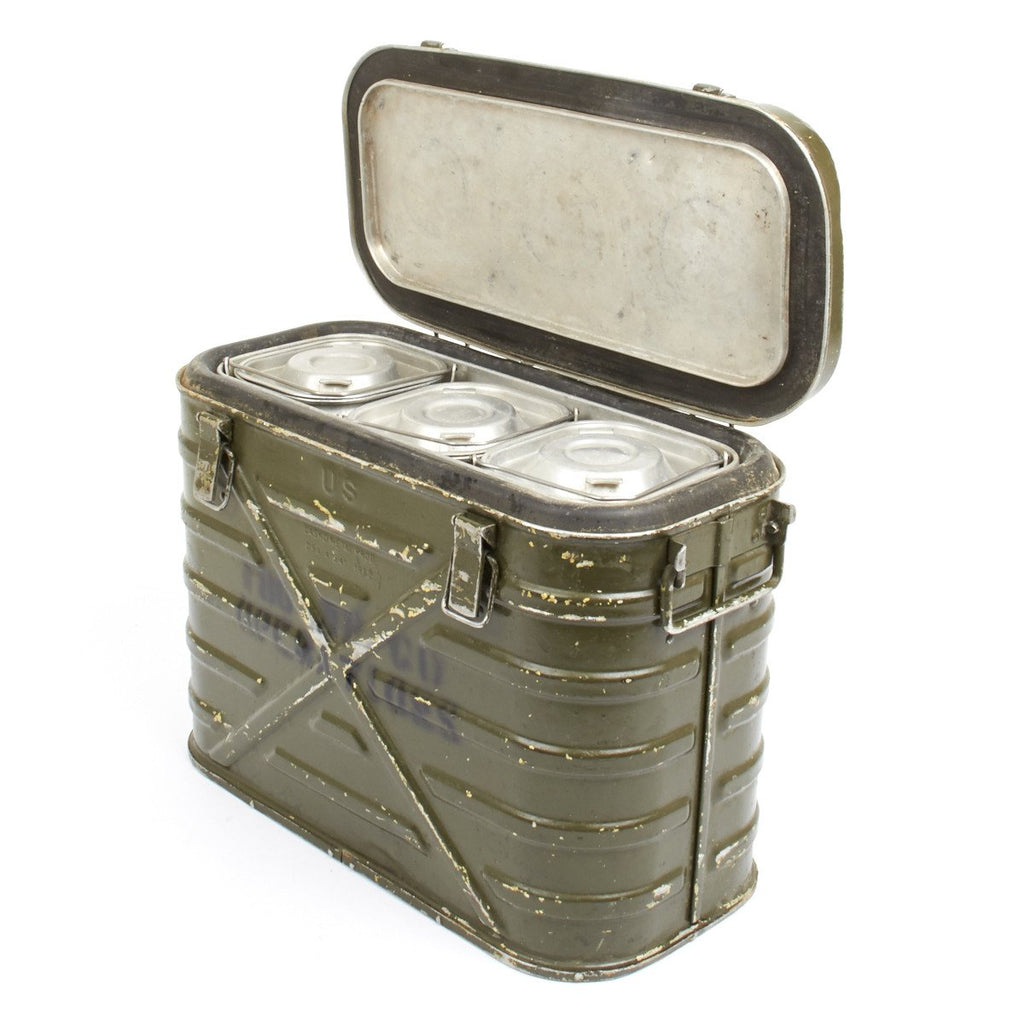 Original U.S. Vietnam War Military Aluminum Mermite Hot Cold Insulated ...