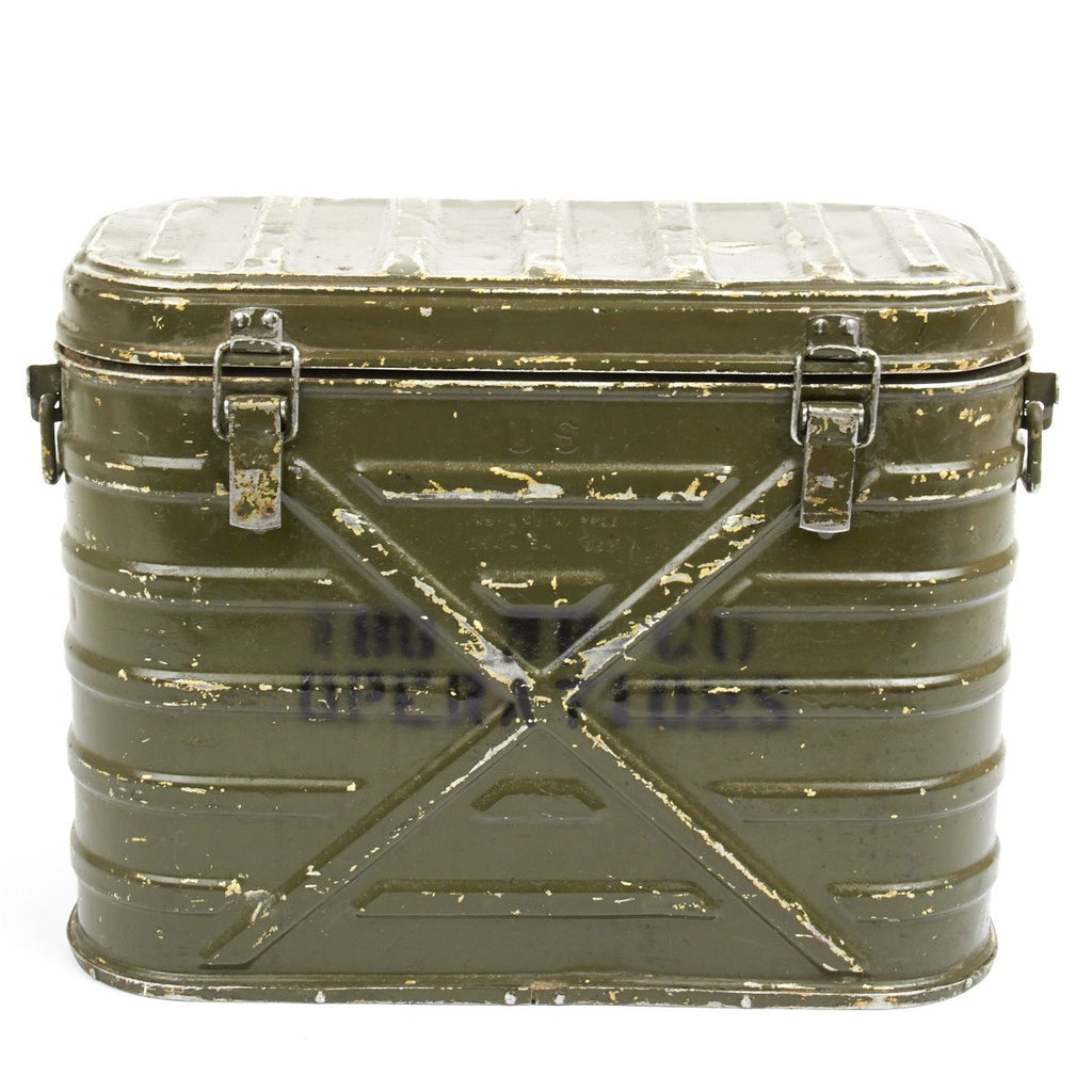 Original U.S. Vietnam War Military Aluminum Mermite Hot Cold Insulated ...