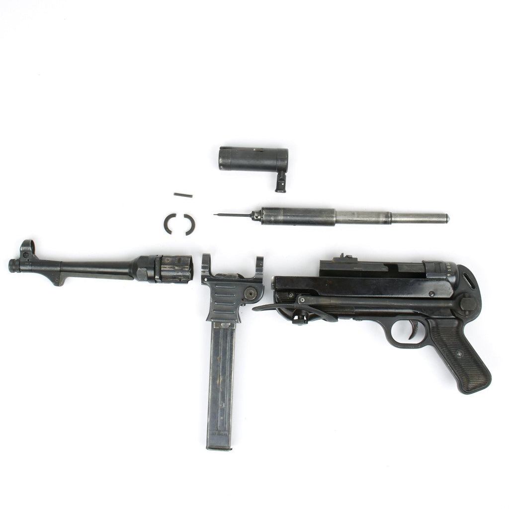 Original German WWII MP 40 Part Set with Live Barrel- Dated 1941 ...
