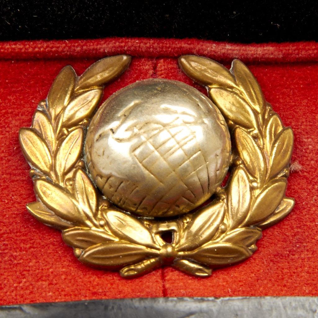 Original British WWII Royal Marines Brigadier General Peaked Cap ...