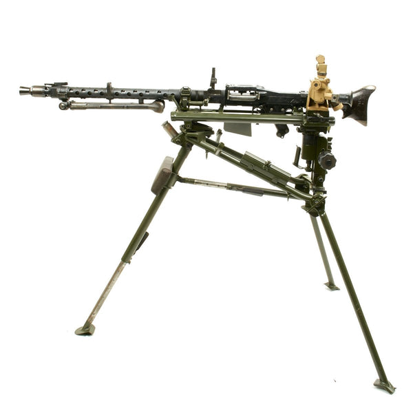 Original German WWII MG 34 Display Machine Gun with MGZ40 Optical Sight ...