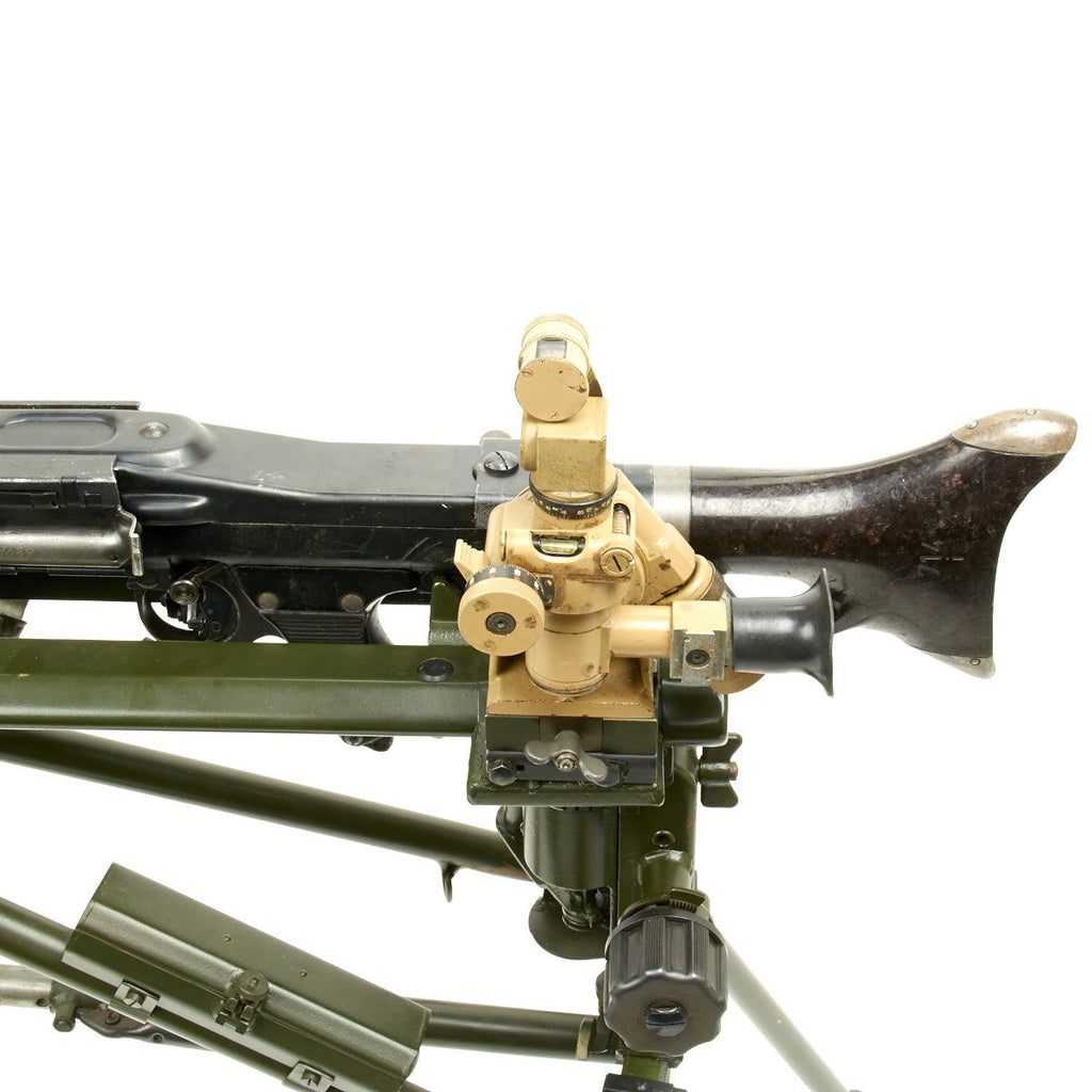 Original German WWII MG 34 Display Machine Gun with MGZ40 Optical Sight ...