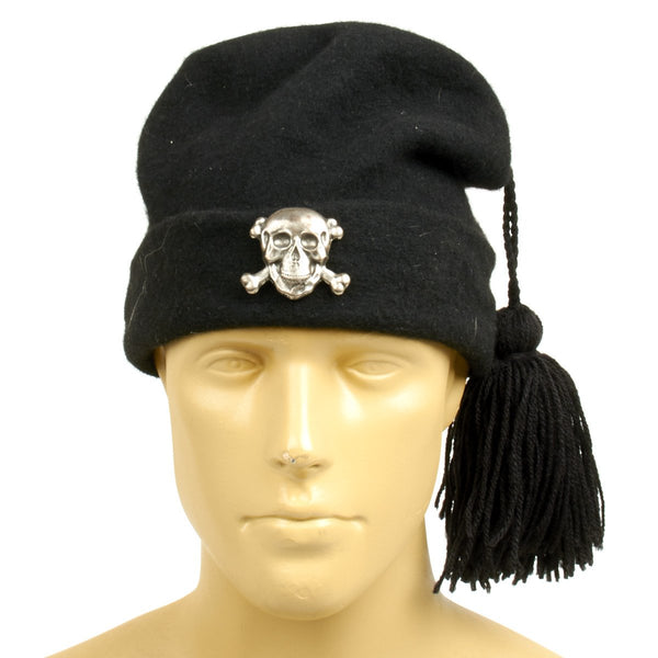 Original WWII RSI Italian Social Republic Black Brigades Wool Cap ...
