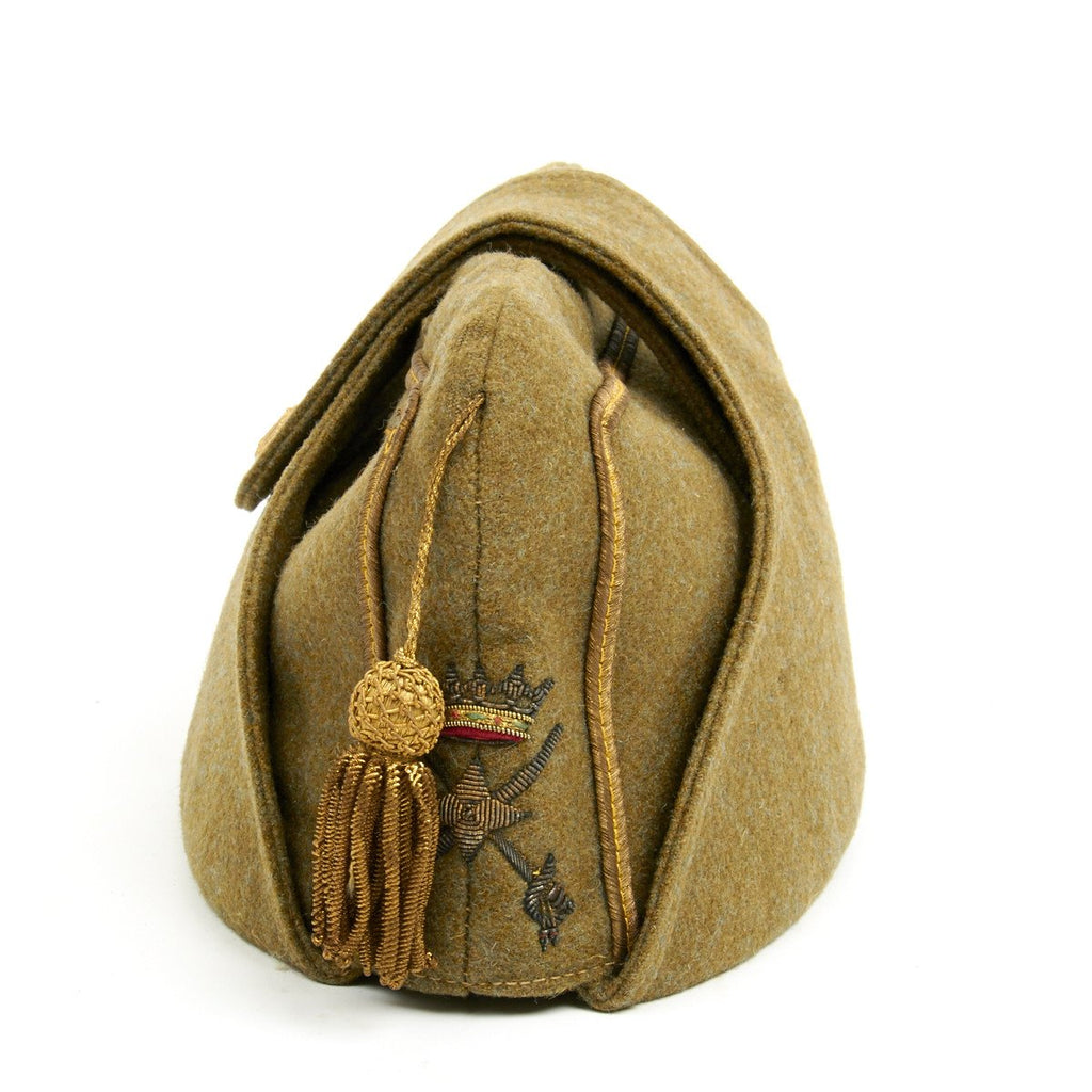 Original Spanish Civil War Nationalists Officer Side Cap ...