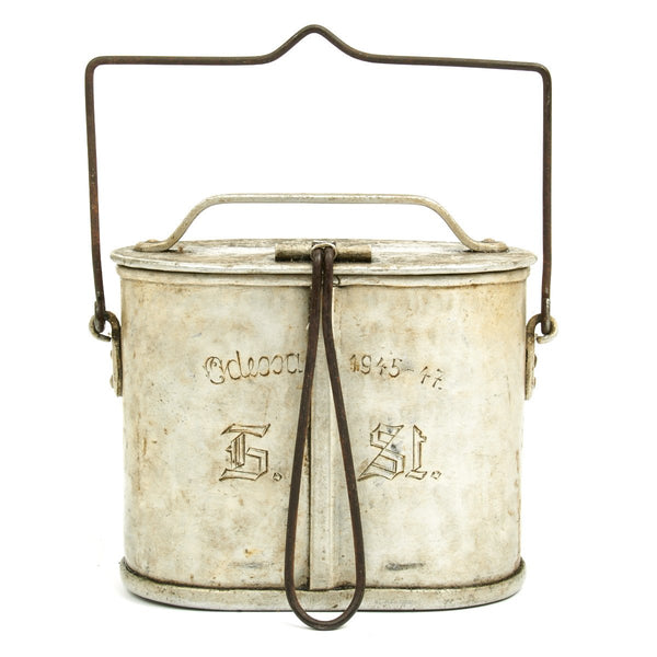 Original WWII Russian Mess Kit With Trench Art Marked Odessa 1945 ...