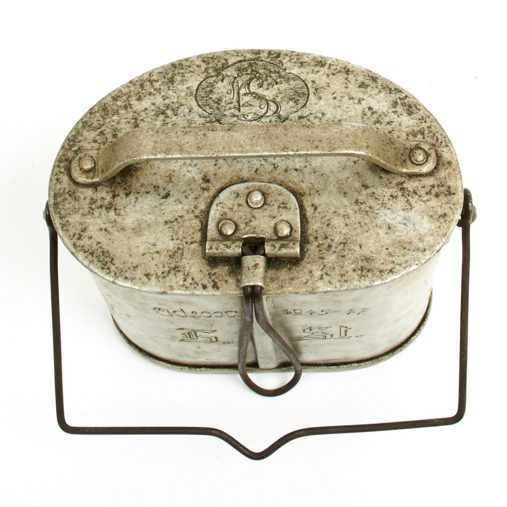 Original WWII Russian Mess Kit With Trench Art Marked Odessa 1945 ...