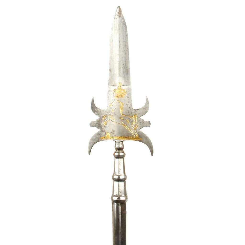 Original American Revolutionary War Era Sergeant Spontoon Leaping Horse ...