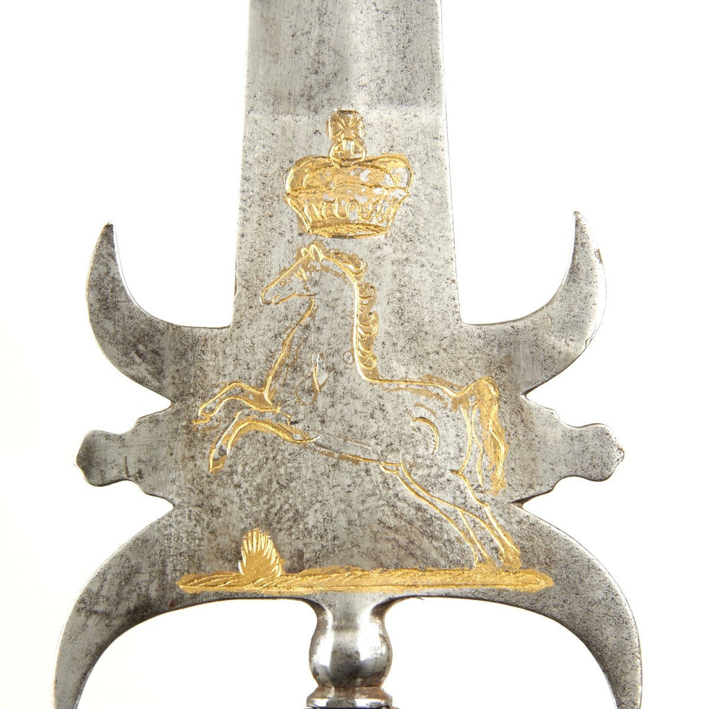 Original American Revolutionary War Era Sergeant Spontoon Leaping Horse ...