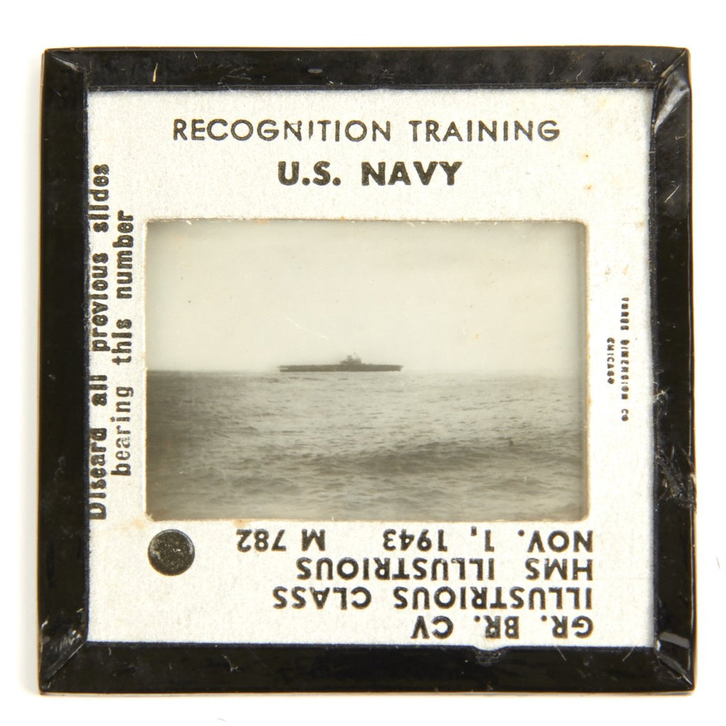 Original U.S. WWII Navy Recognition Training 35mm Slides - Complete Box ...
