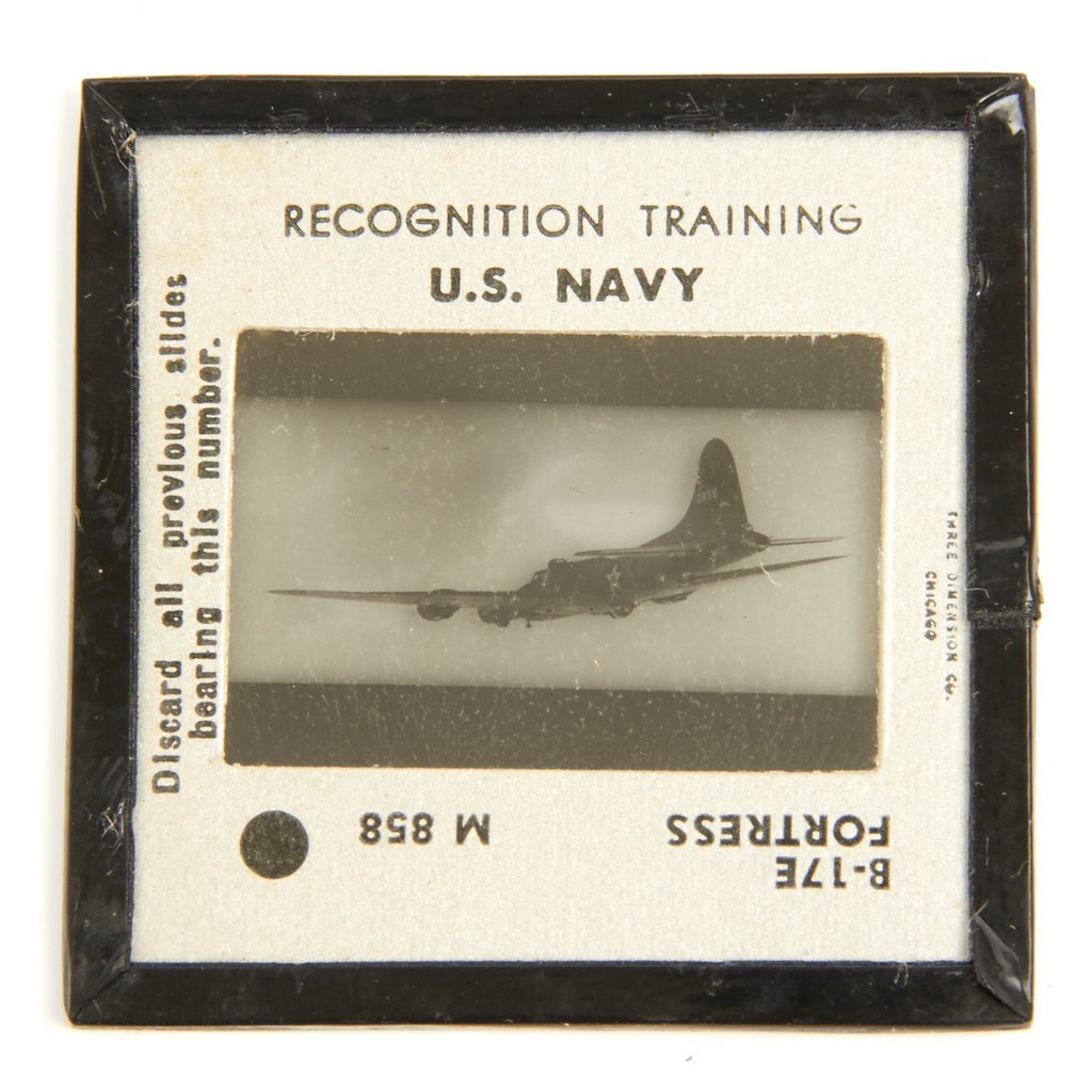 Original U.S. WWII Navy Recognition Training 35mm Slides - Complete Box ...